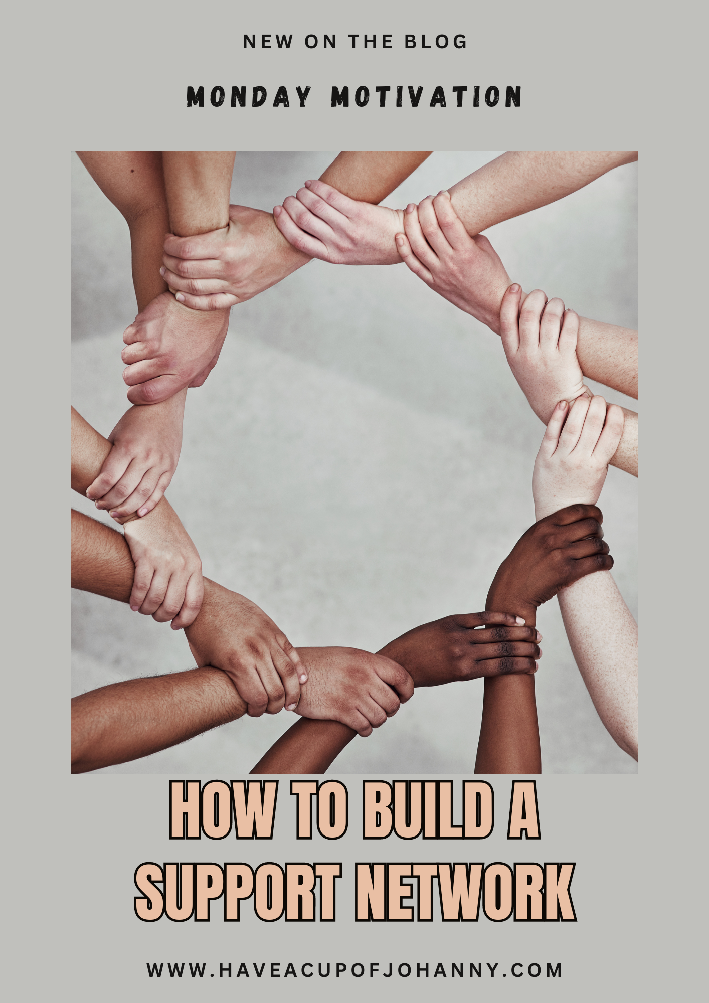 How to Build a Support Network - Diverse Books | Have A Cup Of Johanny