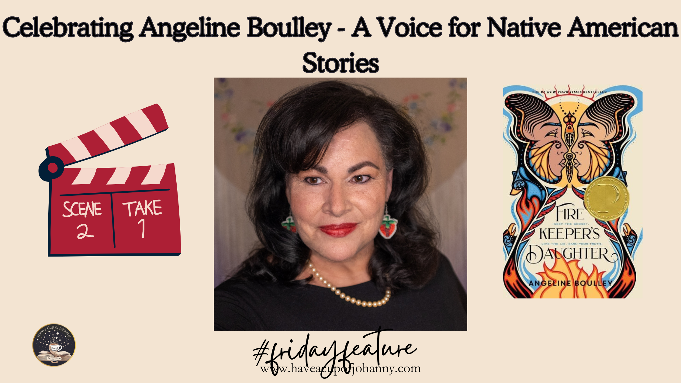 Friday Feature: Celebrating Angeline Boulley - A Voice for Native ...